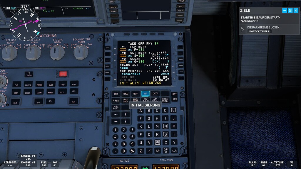 Speed on landing approach Airbus A320 V2 - Aircraft & Systems ...