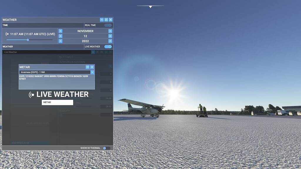 Live weather does not work in SU10 or SU11 - Weather & Live Weather ...