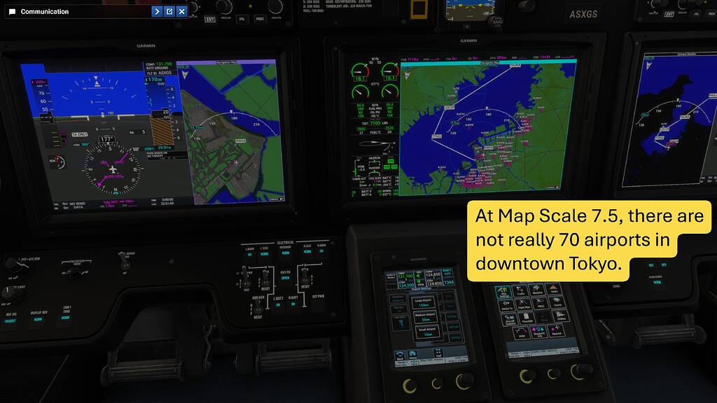 Longitude G5000 MDF shows Helipads as Small Airports (when it should ...