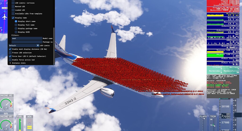 Bad performance on Asobo 737 Max 8 due to unfortunate LOD management ...
