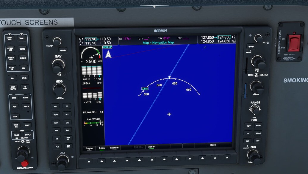 The Cessna 172S in FS2024 consumes more fuel compared to the FS2020 ...