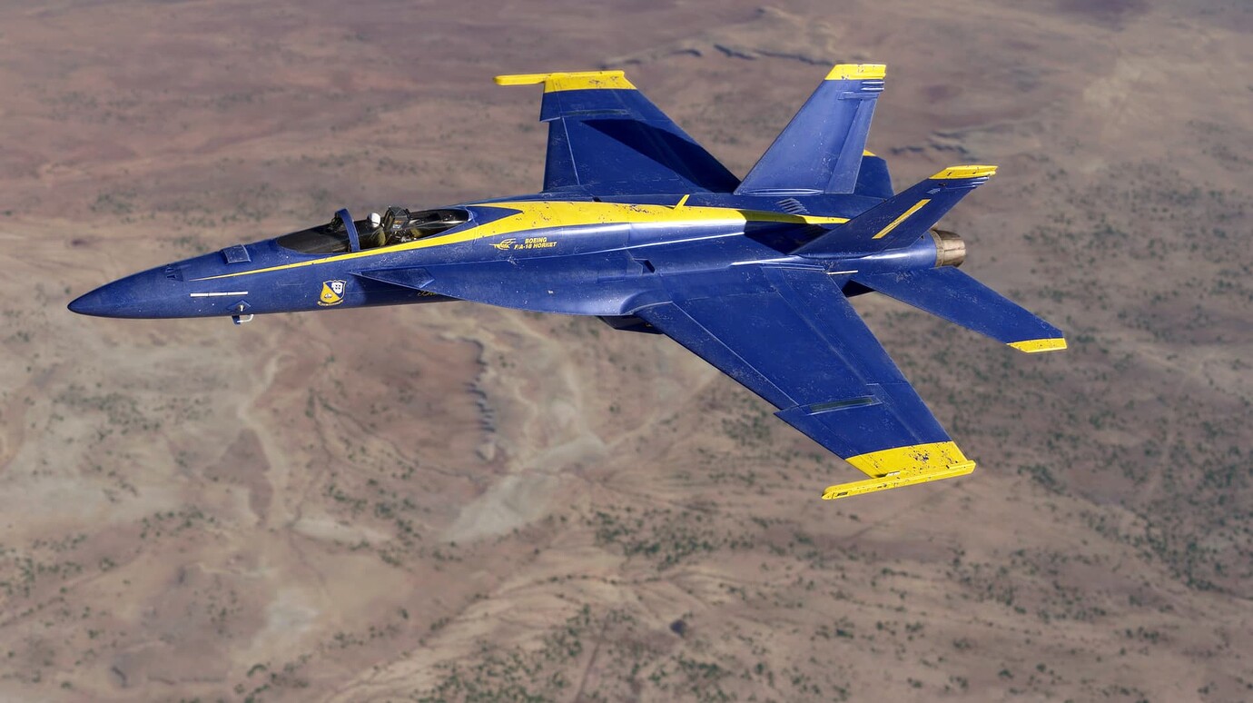 [UPDATE] JEDSFC FA18E BlueAngels Liveries | 2020 2024 | JED Studio ...