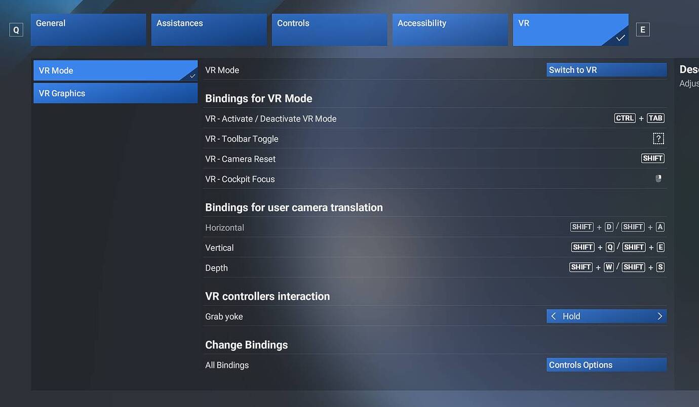 Toolbar missing in VR - Resolved - Microsoft Flight Simulator Forums