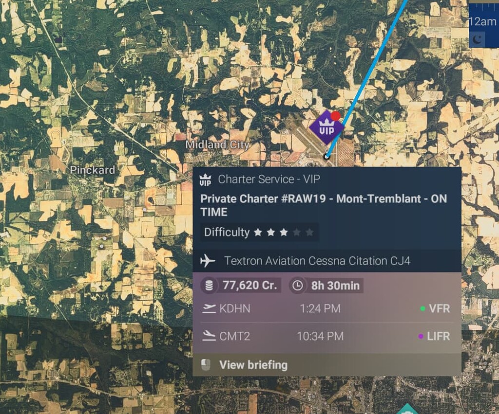 Career Mode Missions have destination airports as water aerodomes (VIP ...
