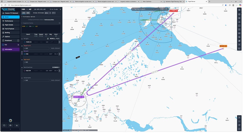 AQY Fix Misaligned in SU3: Incorrect ENA 098° Radial Intersection - ATC ...