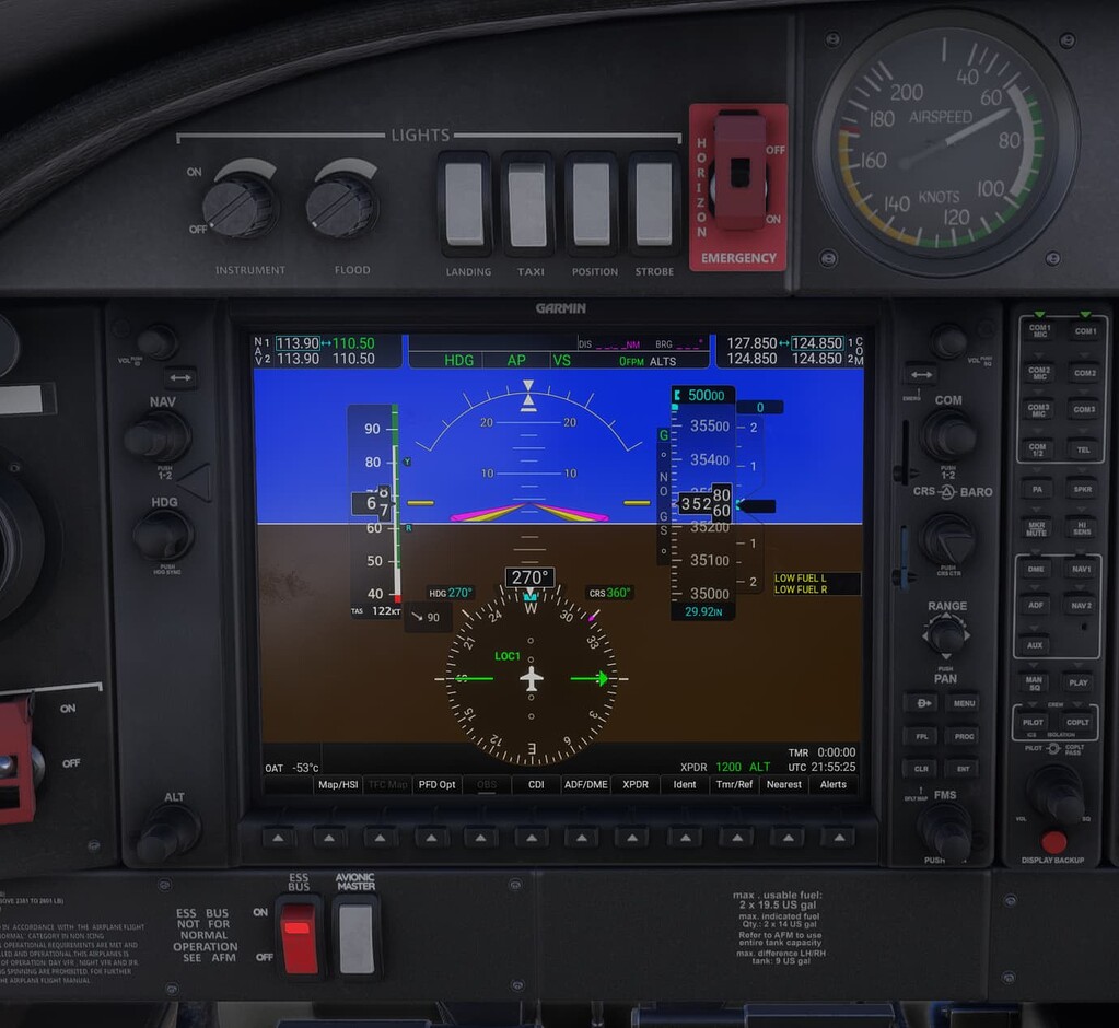 DA40 NG engine/climb performance is unrealistically overpowered ...