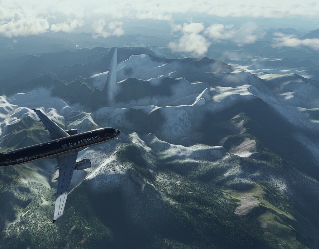 Spikes in Andes mountains - Scenery and Airports - Microsoft Flight ...