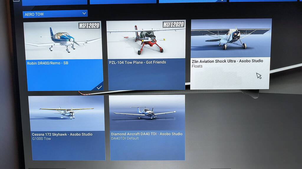 Aero Tow with the Zlin Shock Ultra is the floats variant and it is not ...