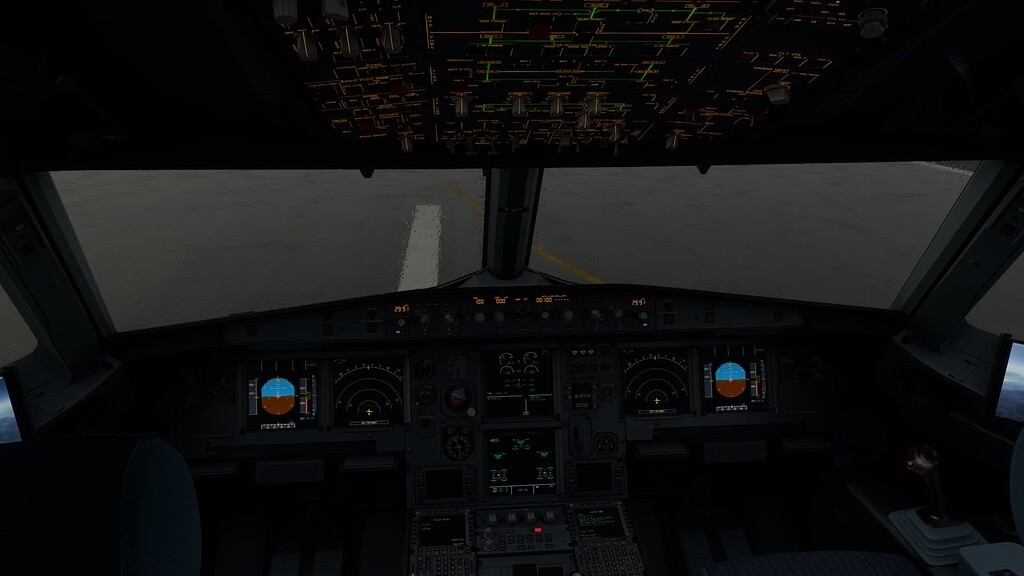 Flight decks are way too dark especially at night and with overcast - Install, Performance ...