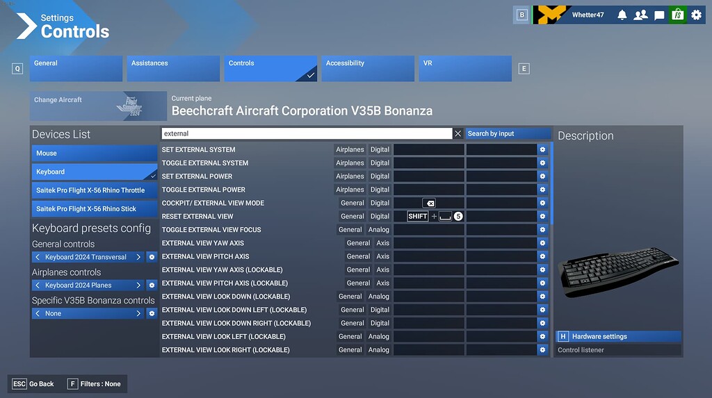 External/Cockpit view bug - Aircraft & Systems - Microsoft Flight ...