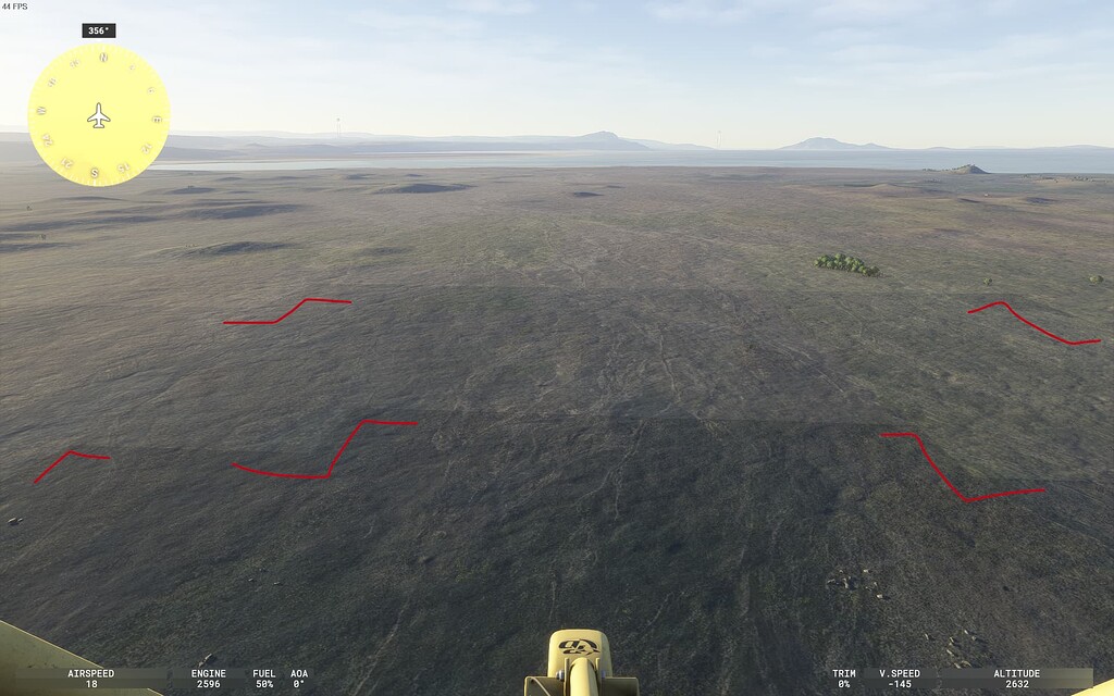 Terrain tiles change brightness loading different levels of detail (LOD ...