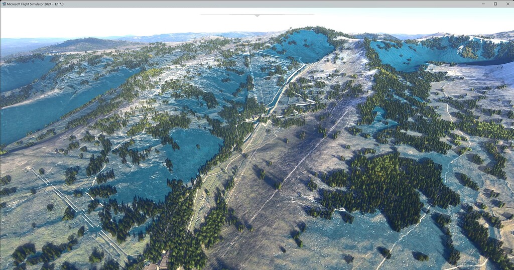 Photoscenery Terrain Shadow a green/blue colour - Scenery & Airports - Microsoft Flight ...