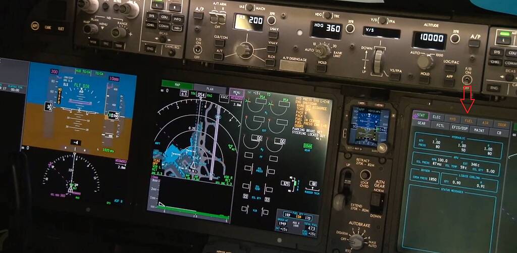 B787 System Pages Labels in Amber - Aircraft & Systems - Microsoft ...