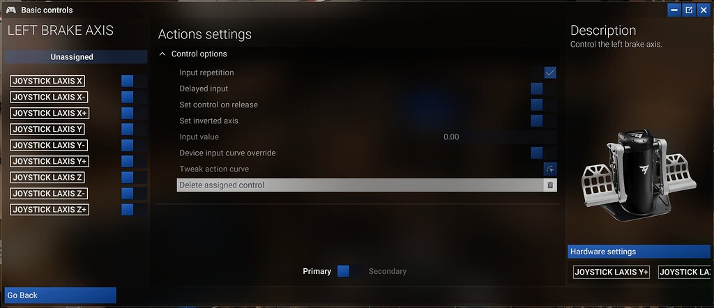 Clearing a Control Binding in the Toolbar Controls Window Doesn't Reflect the Change in the ...