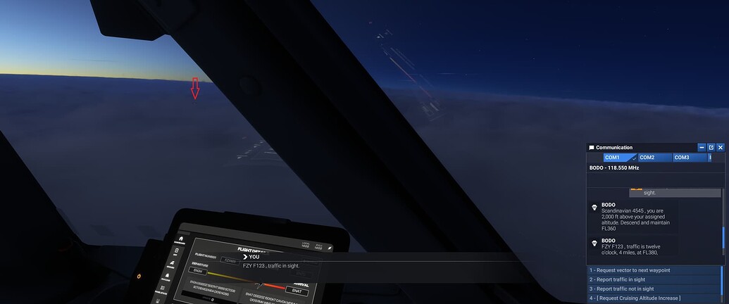 AI Traffic not producing contrails - ATC, Traffic & NAVAIDs - Microsoft ...