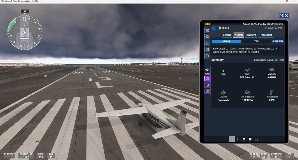 Missing haze (visibility) inside METAR vicinity - Resolved - Microsoft ...