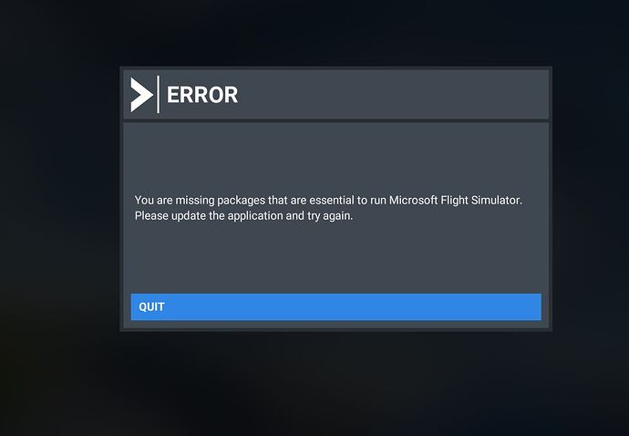 Missing packages? - Hardware & Peripherals - Microsoft Flight Simulator ... Missing packages? - Hardware & Peripherals - Microsoft Flight Simulator ...