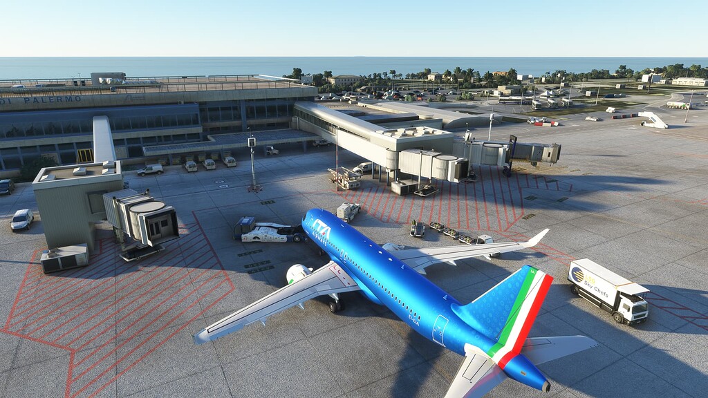 Default jetways showing in handcrafted LICJ (WU9) - Resolved ...