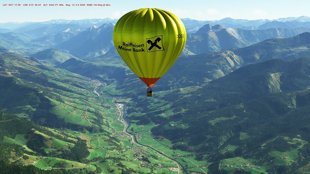 Ballooning in MSFS - World Photographer & Screenshots - Microsoft Flight Simulator Forums