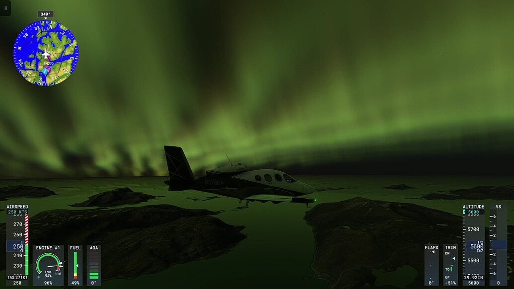 Aurora Borealis: Northern Lights MSFS [SouthOakCo] - World Discovery - Microsoft Flight ...