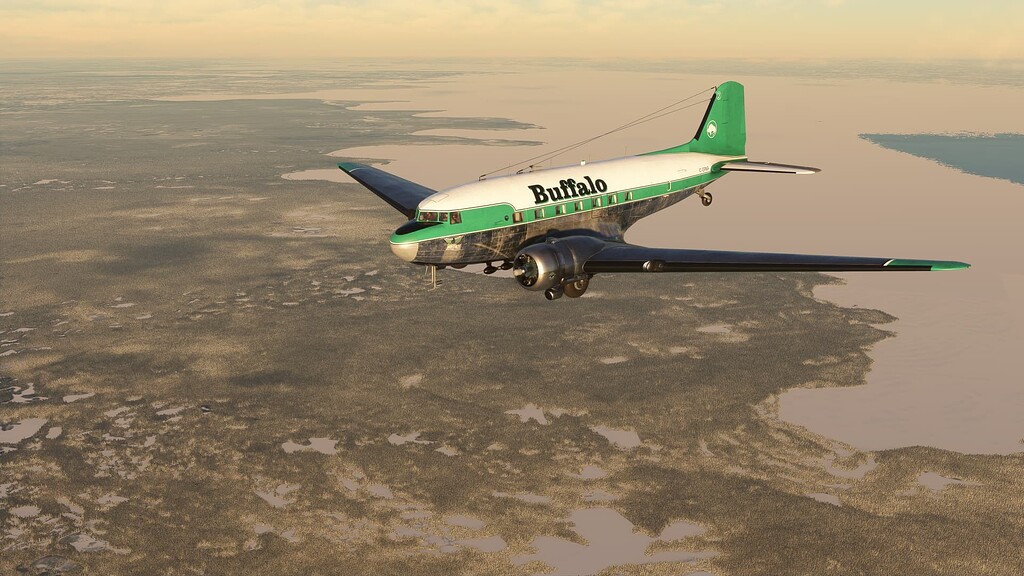 Aussie Group Flights Team: Classic Aircraft - DC3: Yellowknife to Hay ...