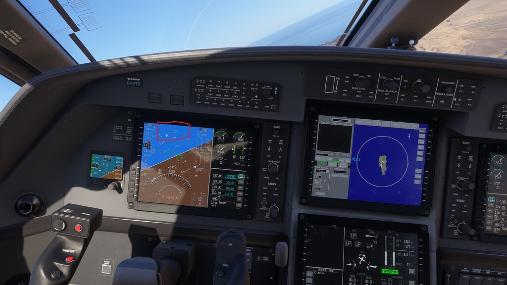 Roll and slip pointer incorrect on honeywell Apex Avionics - Aircraft ...