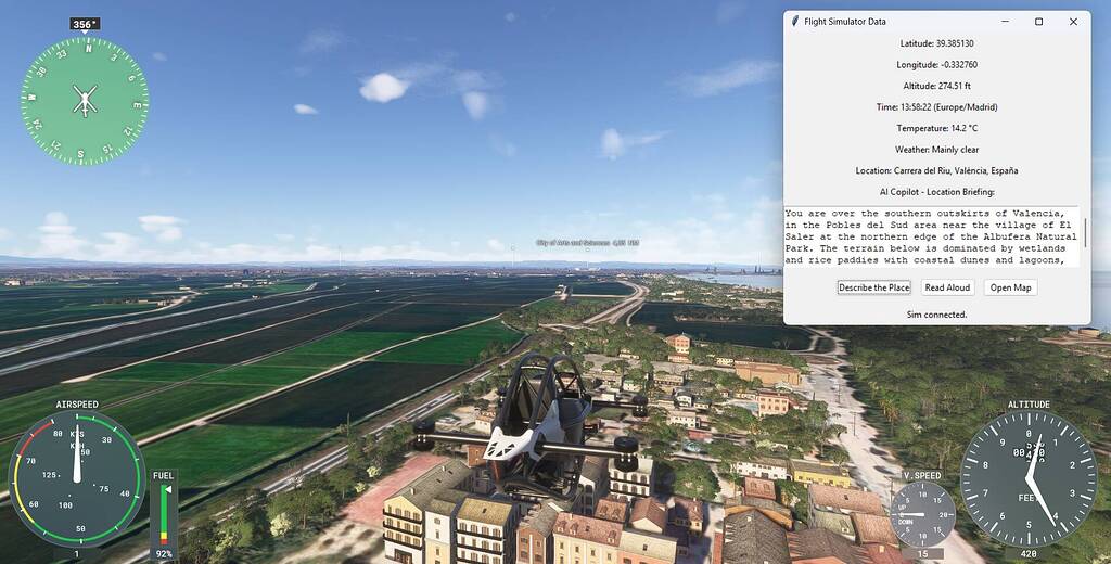 External AI companion app for MSFS 2024 (now available v0.1, feedback ...
