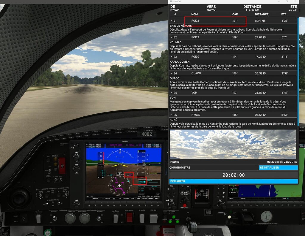Bush trip: cdi reset to first waypoint of the bushtrip instead of the ...