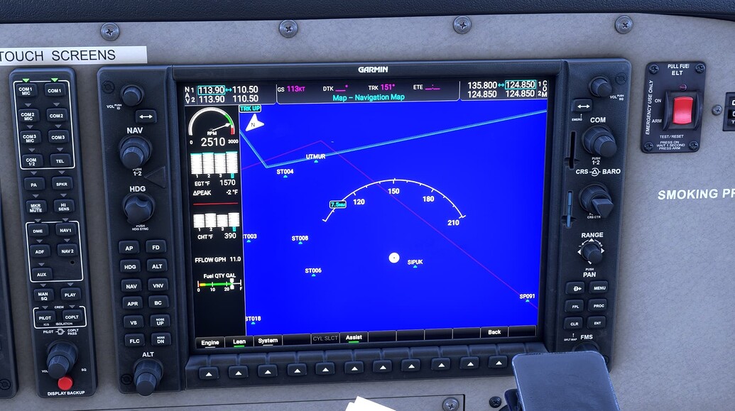 The Cessna 172S in FS2024 consumes more fuel compared to the FS2020 ...