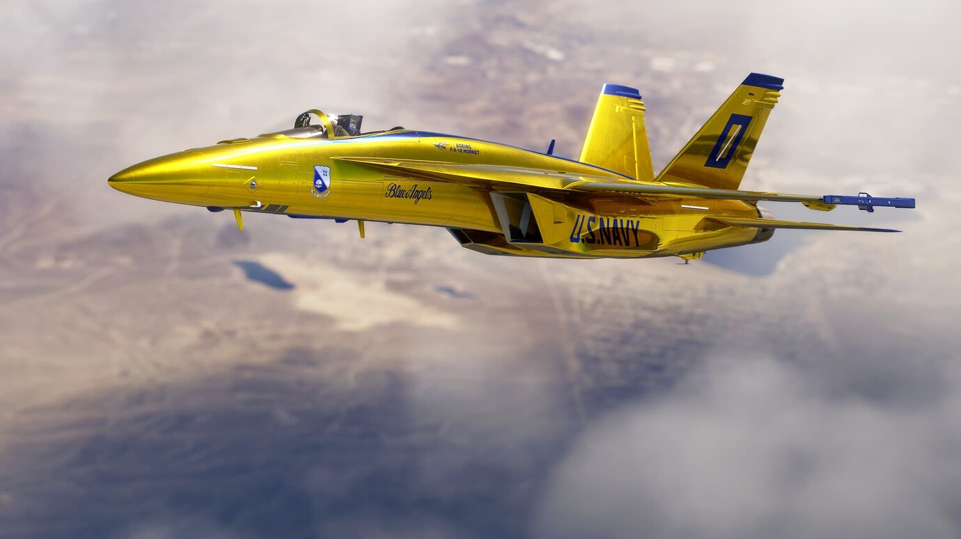 [UPDATE] JEDSFC FA18E BlueAngels Liveries | 2020 2024 | JED Studio ...