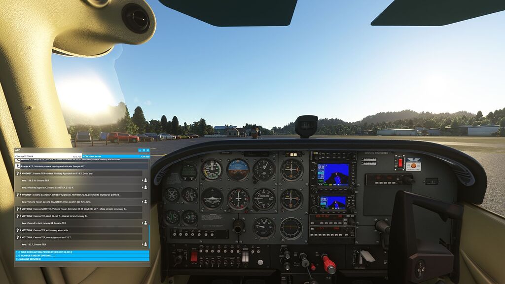 KORS - ATC shows as "Victoria". After landing directs user to non ...