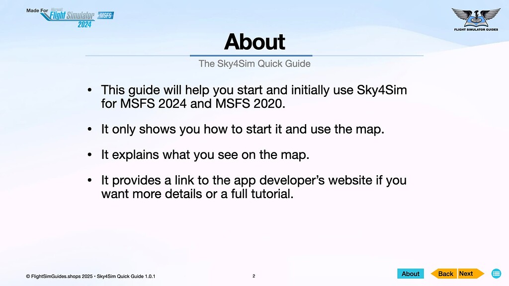 [Release] Sky4Sim Quick Guide – A Free Map add-on for MSFS 2024 & 2020 ...