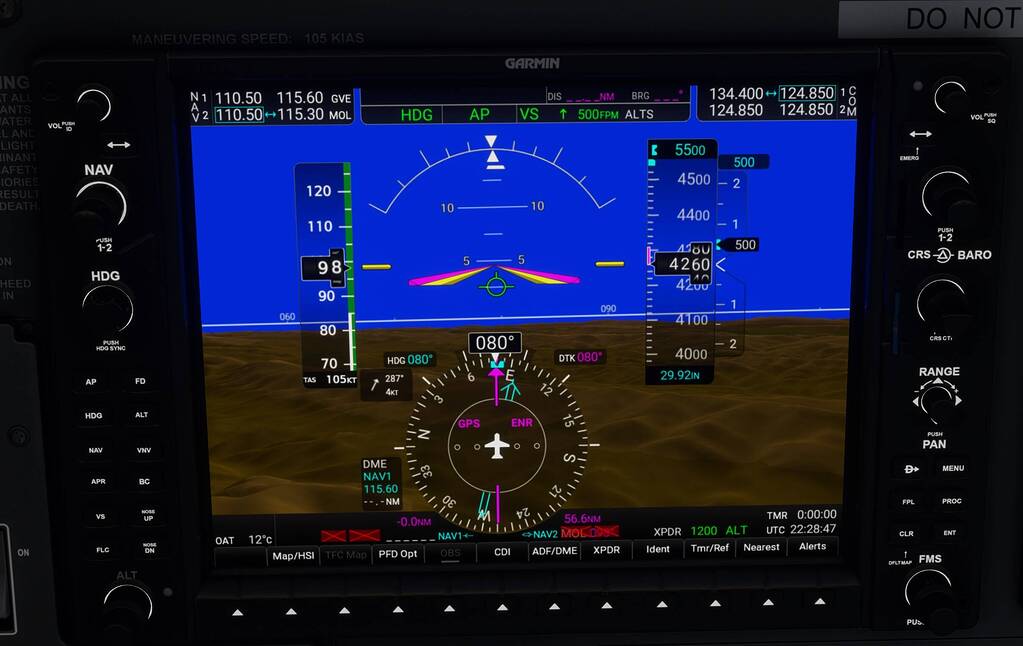 G1000 Nxi VOR Display Issue - Resolved - Microsoft Flight Simulator Forums