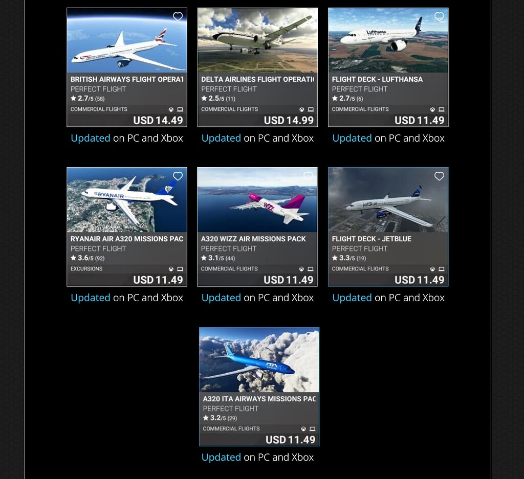 [UPDATE] Perfect Flight Ver. 2.0.0 Mission Packs! | Perfect Flight ...