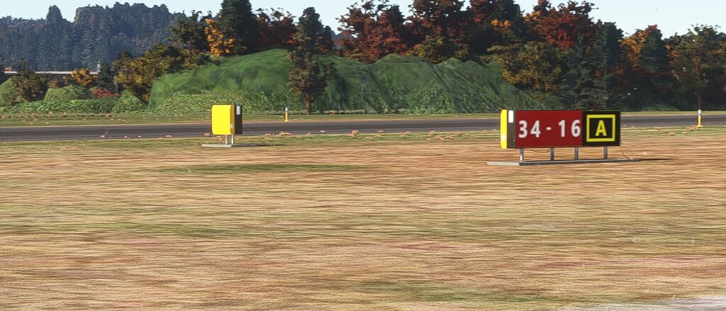 S50 runway signs and markings are incorrect - Scenery and Airports ...