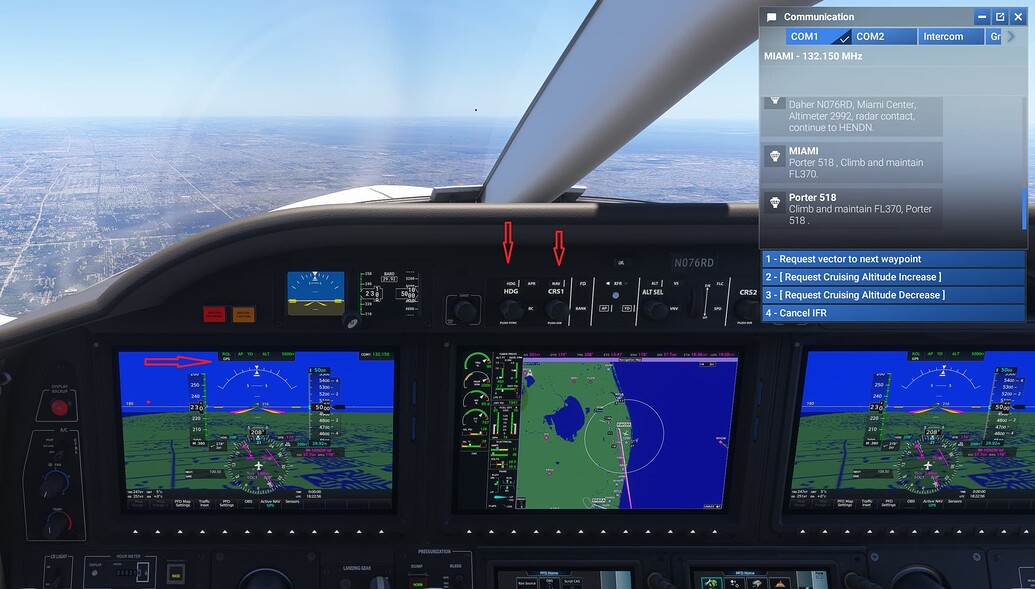 Cant use the Heading bug or Nav in any Plane I try to fly since 1.5.9.0 ...