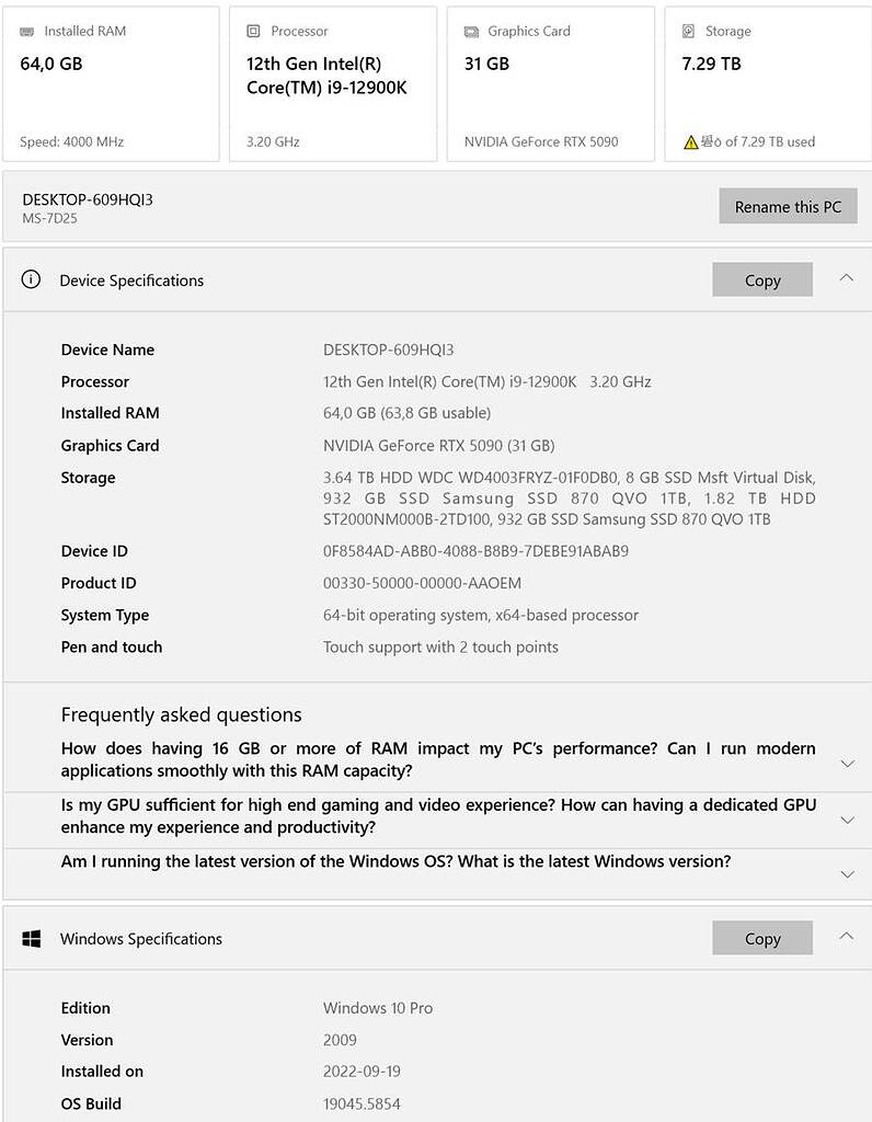 Fluidity Issues with RTX 5090 using MSFS2024 - Install, Performance & Graphics - Microsoft ...