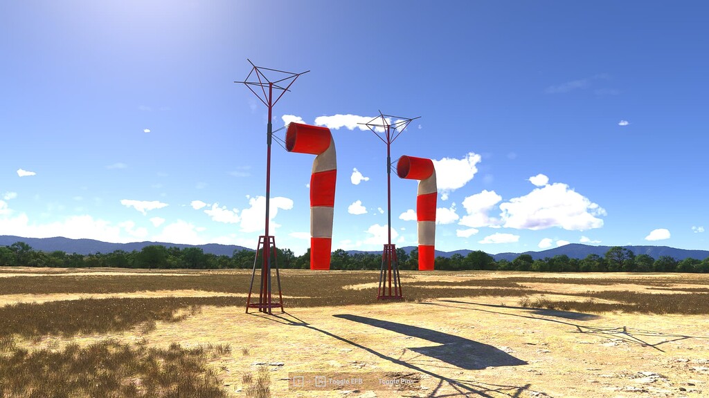 Twin Windsocks - Scenery & Airports - Microsoft Flight Simulator Forums