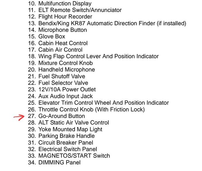 TOGA button in 172 G1000 - Wishlist - Microsoft Flight Simulator Forums