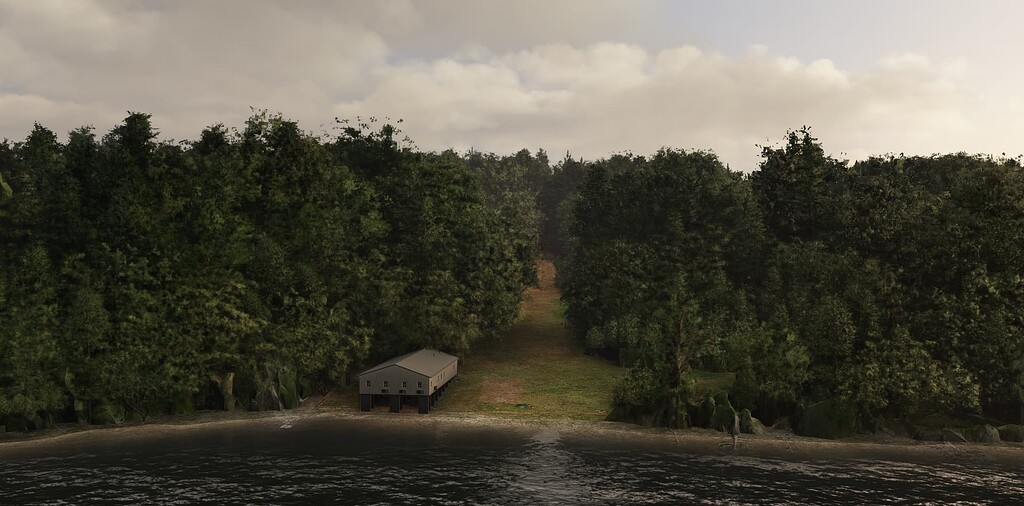 6WA2 Gower field is now an overgrown photogrammetry tree canyon ...