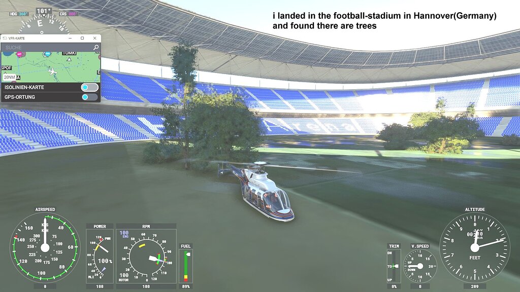 Trees in Hannover Stadium - Scenery & Airports - Microsoft Flight ...