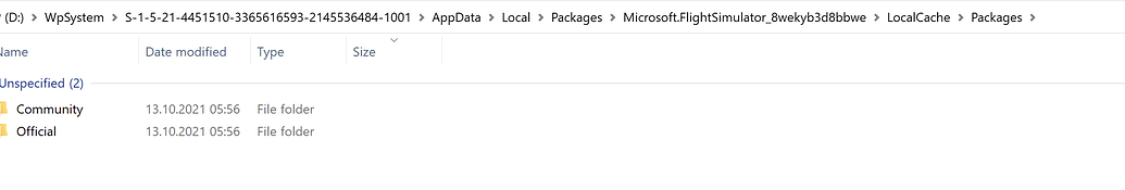How do I Move just the Community folder from Default to new location ...