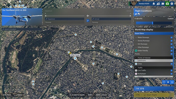 POI Not showing on World Map - User Interface & Activities - Microsoft Flight Simulator Forums