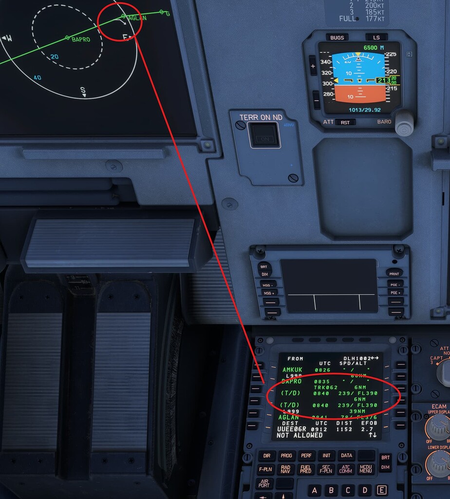 TOD appears twice in MCDU - Aircraft & Systems - Microsoft Flight Simulator Forums