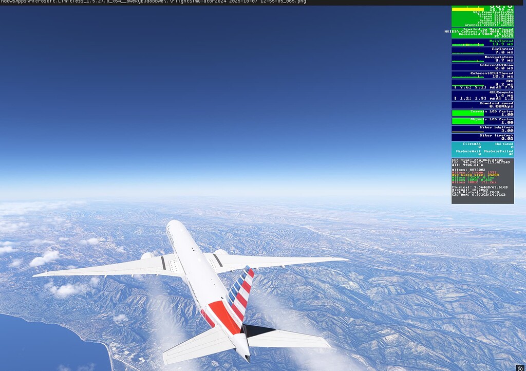 Excessive CPU usage above California with 737 MAX - Install ...