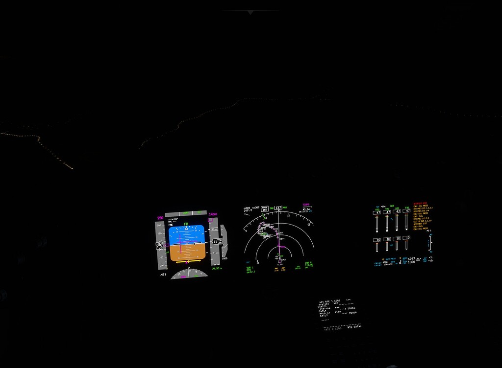 MSFS 2020 - Boeing 747-8 flight engine shutting down during long haul ...