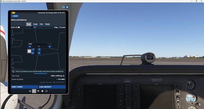 G58 - Co-pilot weight box in the EFB is sporadically missing - Aircraft ...