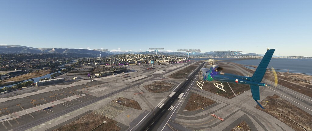 Weird Texture on Trees on the new Justsim LFMN Airport Scenery ...