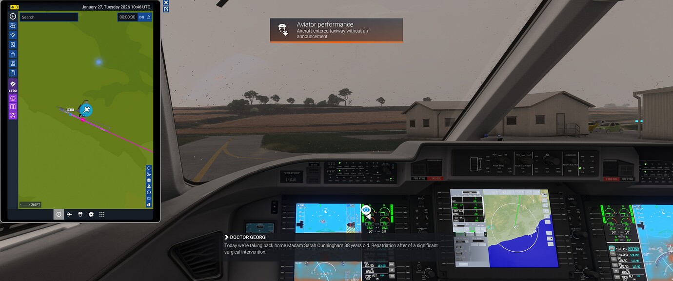 Career mode: Aviator Performance Decrease right after passenger ...