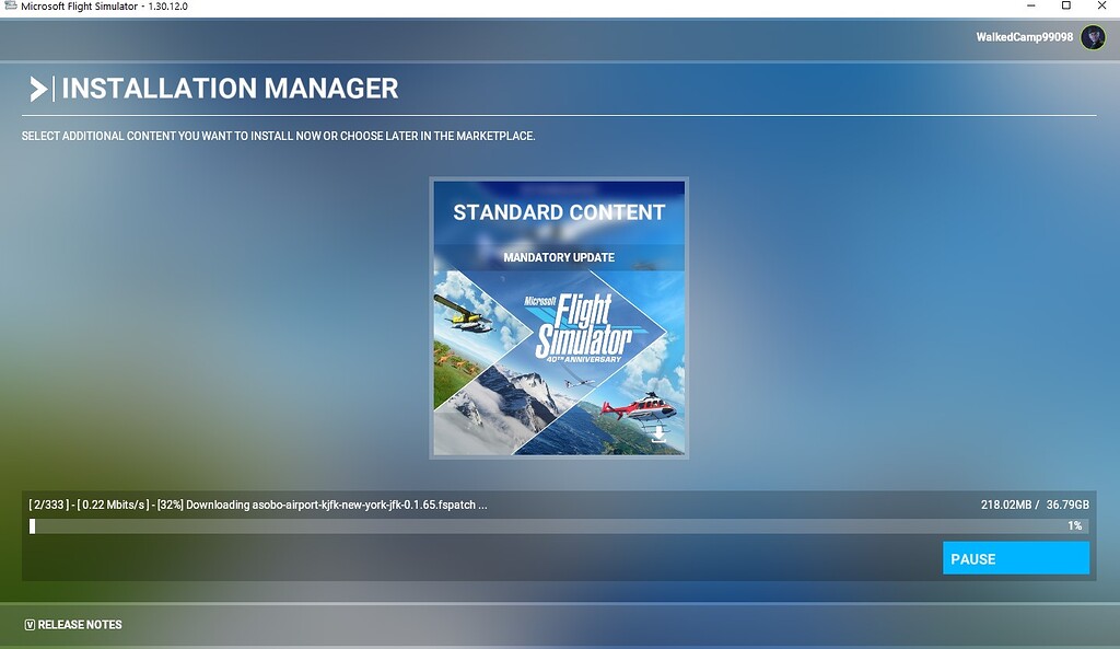 Offline update of Msfs packages - Install, Performance & Graphics ...